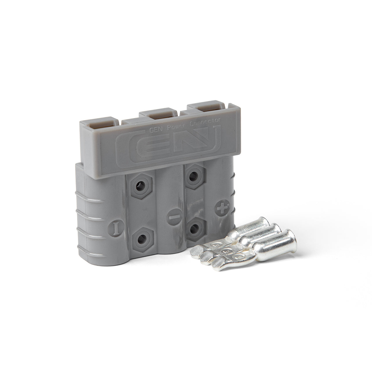 50 Amp Triple Anderson Style Plug - General & Ignition Grey – Teralume ...