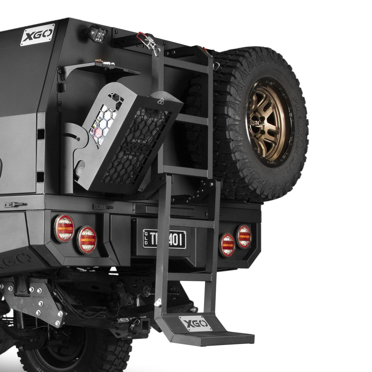 XGO™ Aluminium Folding Ladder suit Canopy – Teralume Industries